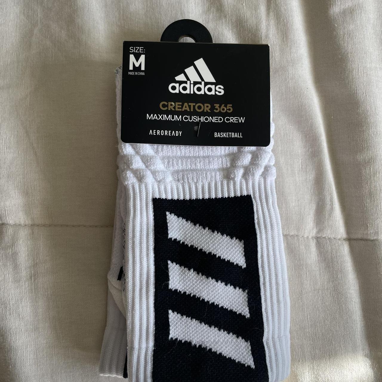 Brand New CREATOR 365 Adidas Basketball Socks - Size... - Depop