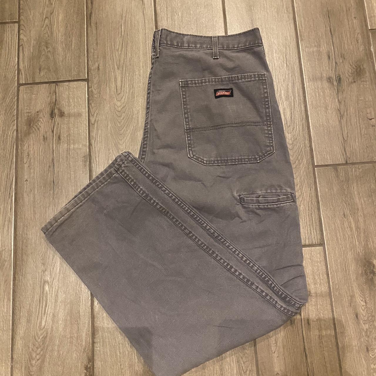 Vintage Grey Dickies Jeans | W36 X L30 Good... - Depop