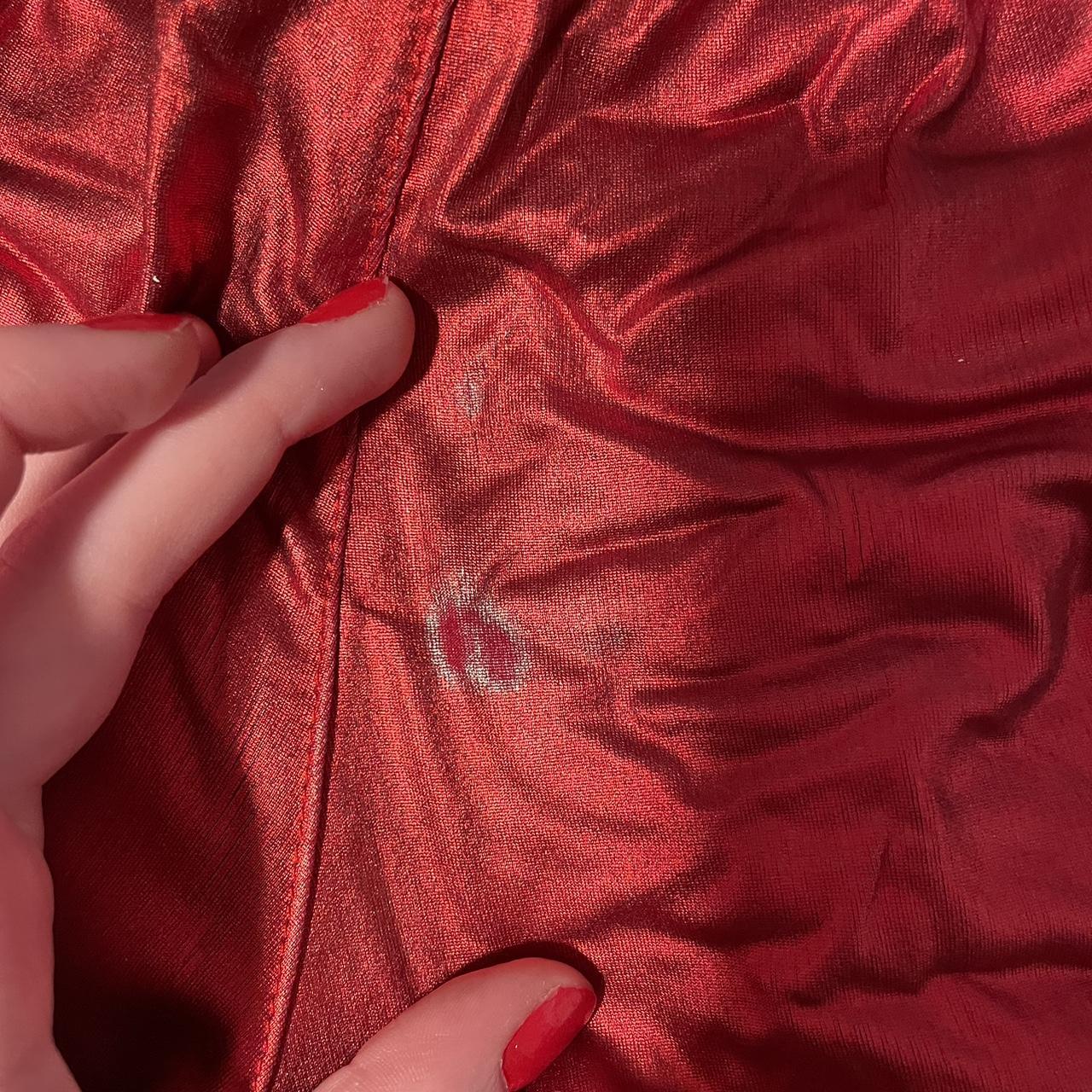 Shiny Red Booty Shorts From Amazon Size Large But Depop