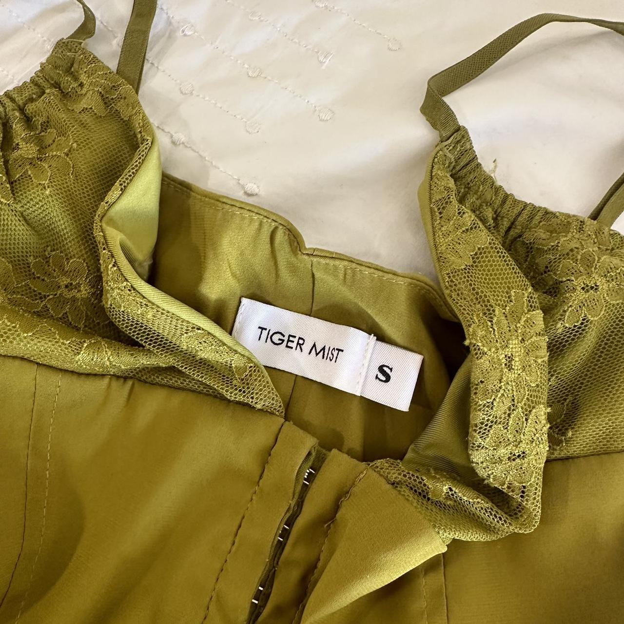 Tiger Mist Liviya Dress - Peridot Green - super... - Depop