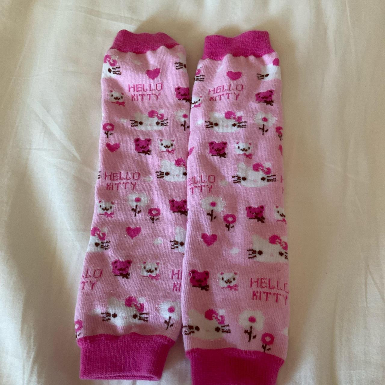 Hello kitty arm warmers! I have only worn them once!... - Depop