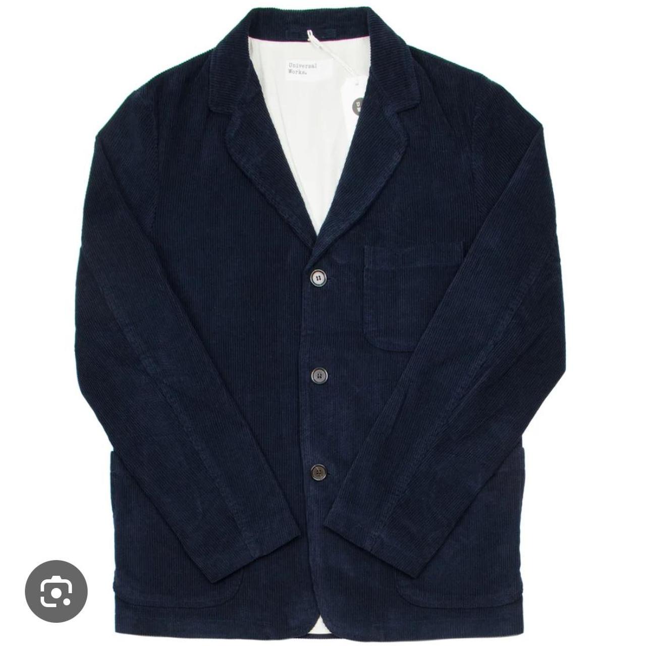Universal Works suit in Navy cord. Jacket is 3... - Depop