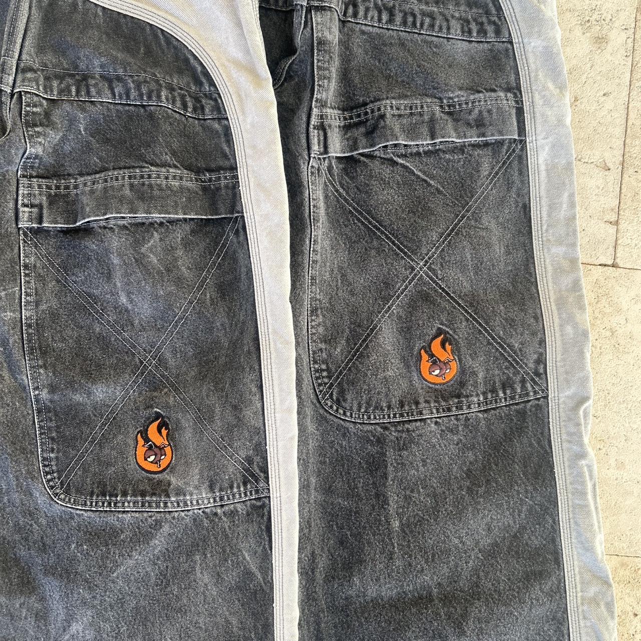 loves jncos 🔥 DOUBLE JNCO FIREFLY 🔥 ️ 34” x 30” ... | Depop