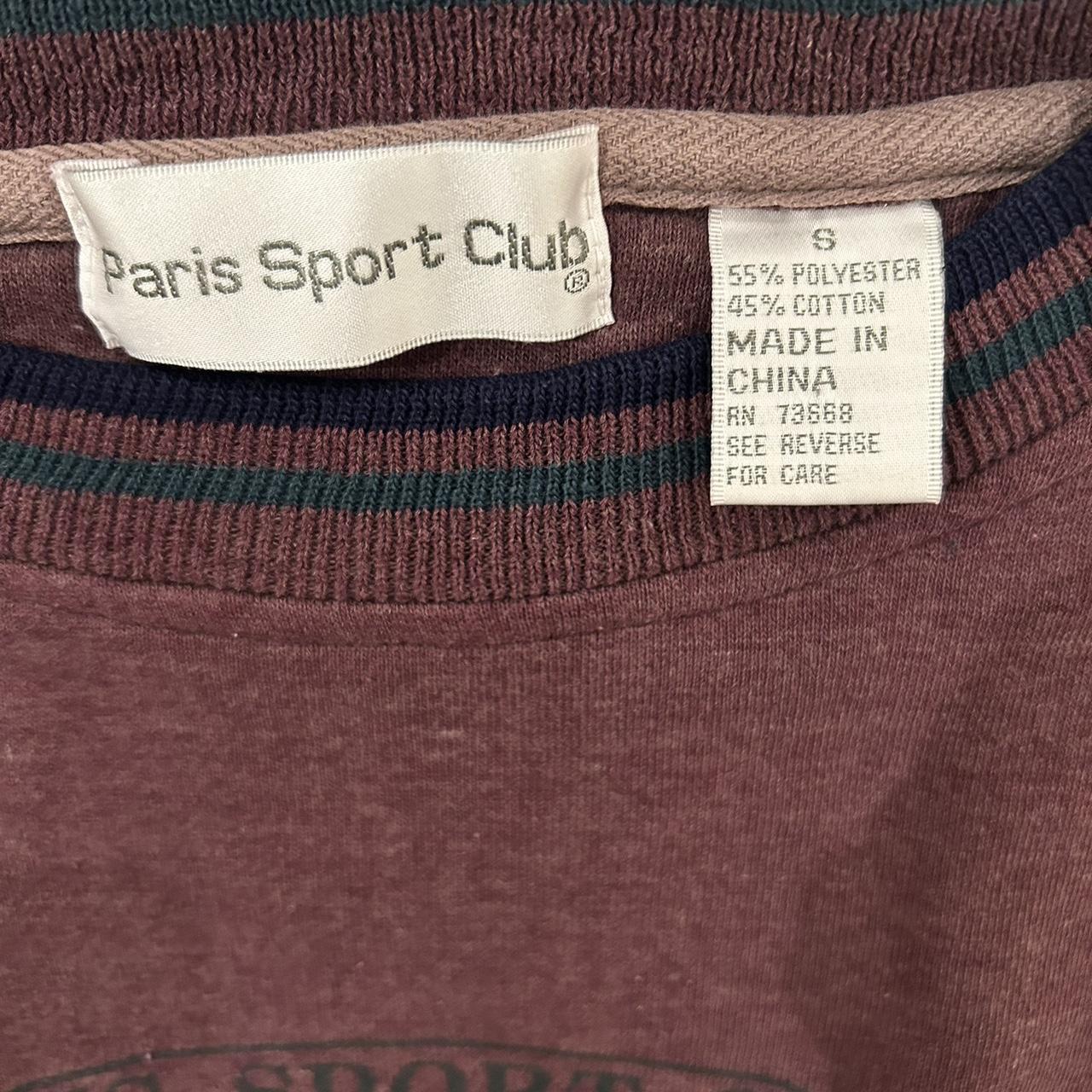 Paris Sports Club Crewneck Size Men’s... - Depop