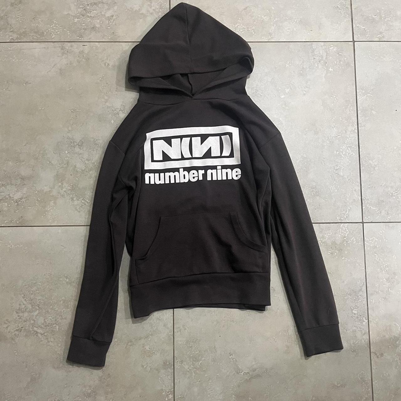 🔒[ON HOLD SEND OFFERS..] Number nine logo hoodie I... - Depop