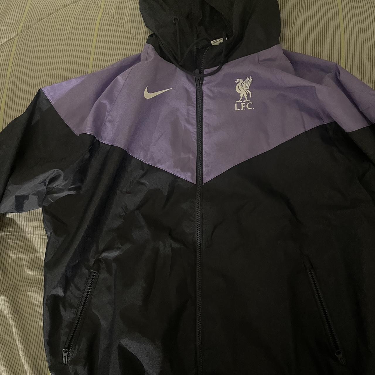 Liverpool Nike tech/wind breaker size m dm for... - Depop