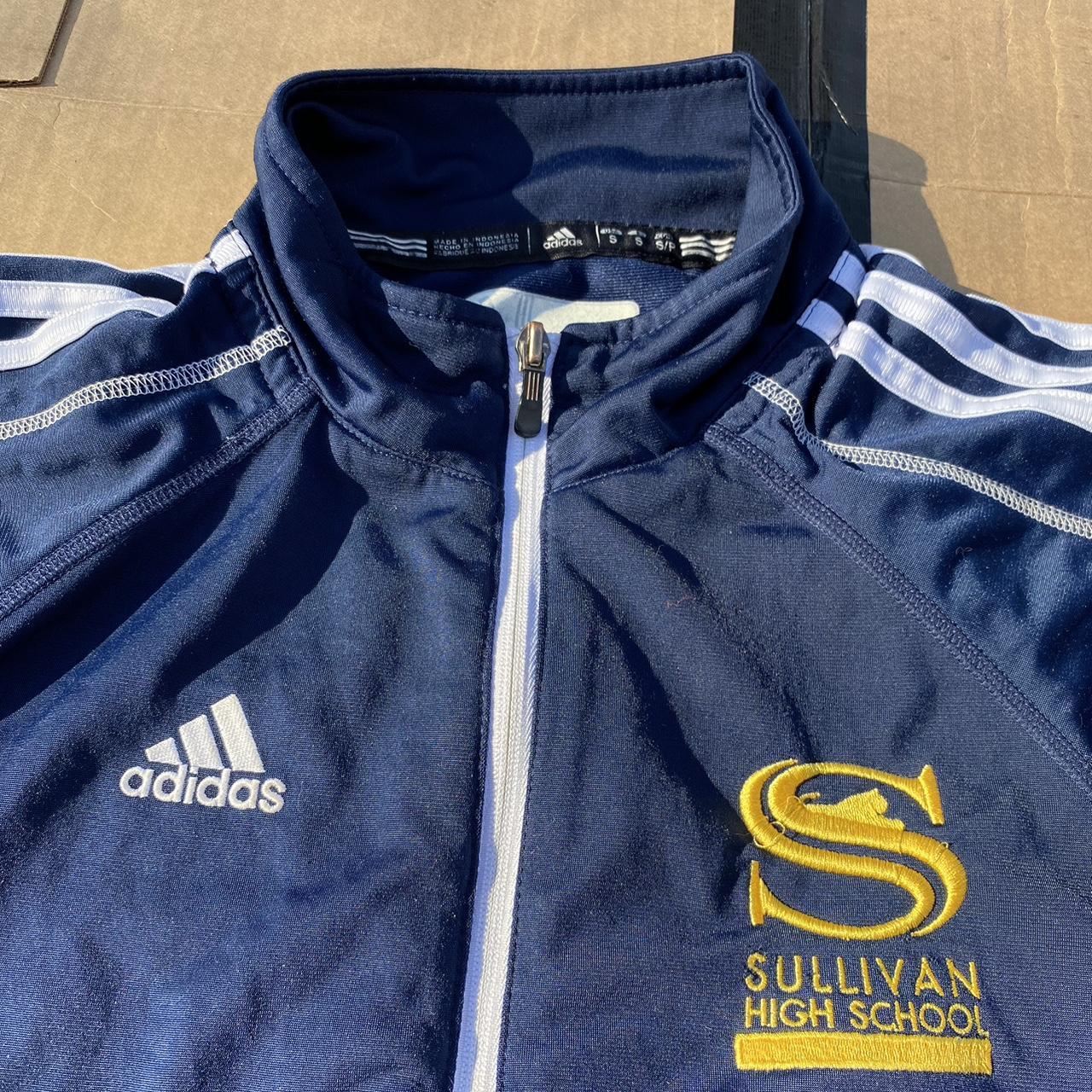 Adidas zip up sweater - Depop