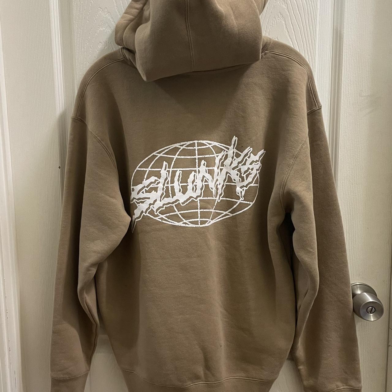 Slunks Hoodie | Medium | Brown - lightly used -... - Depop