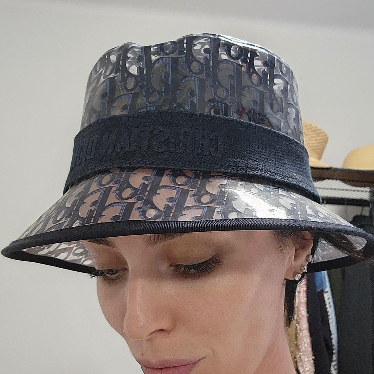 Authentic DIOR plastic bucket hat. NEW without tags.... - Depop