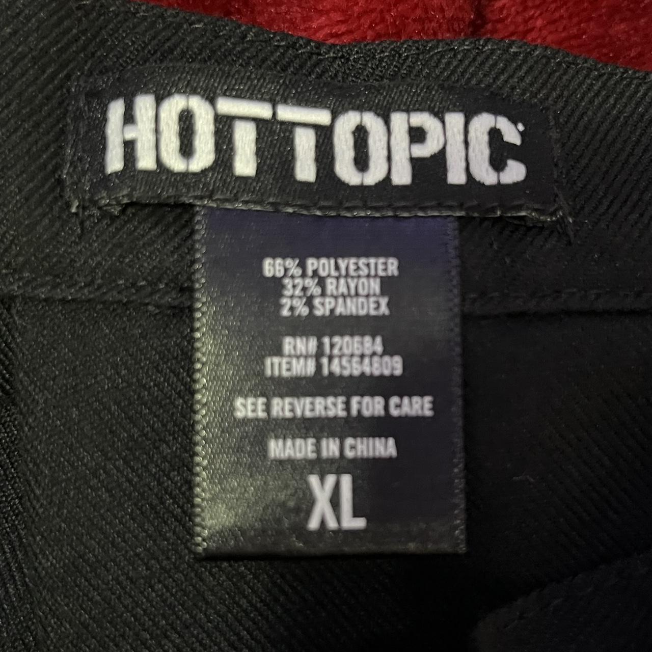 Hot Topic black skirt XL - Depop