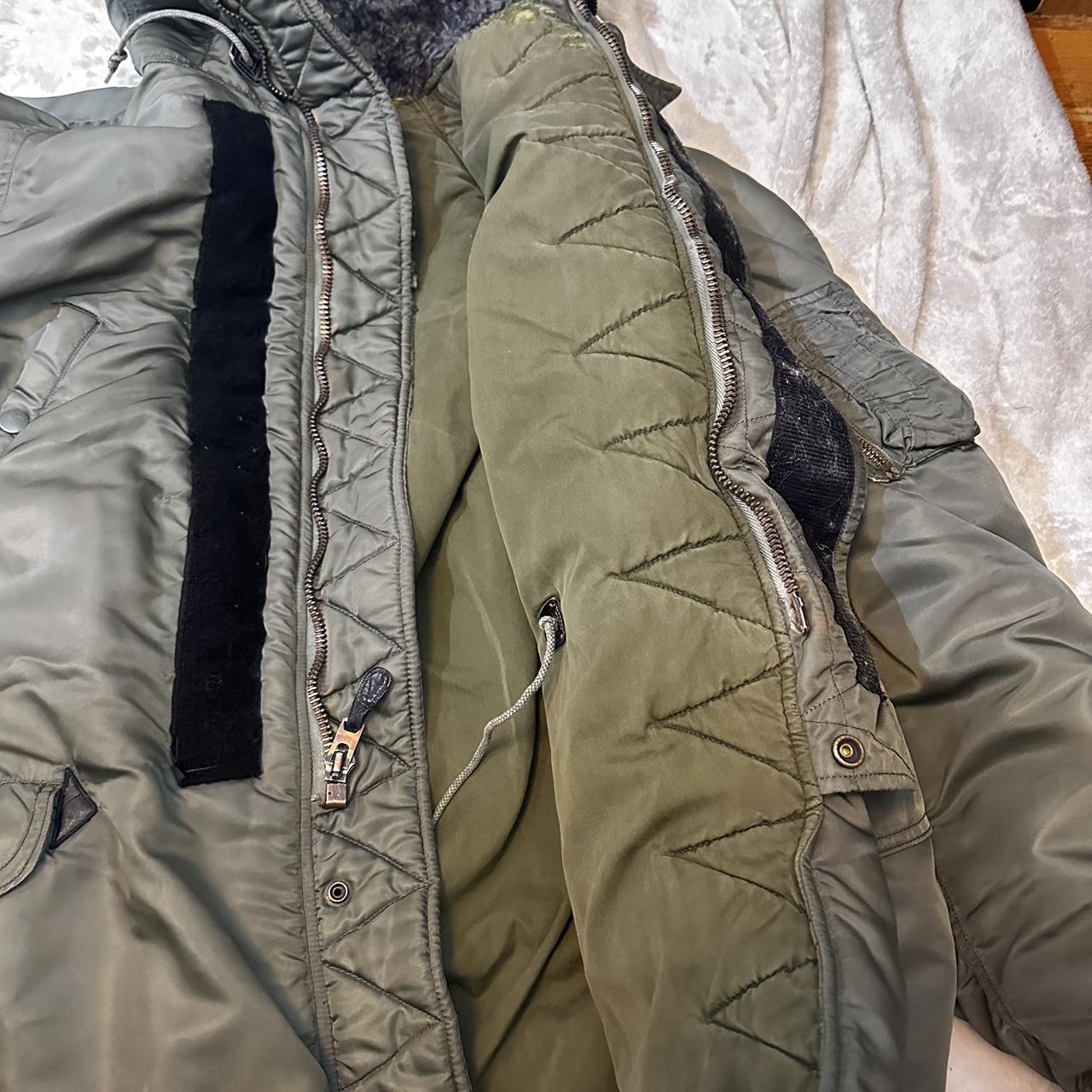 Vintage N3B Jacket Nylon Flying Mans Twill Cold... | Depop