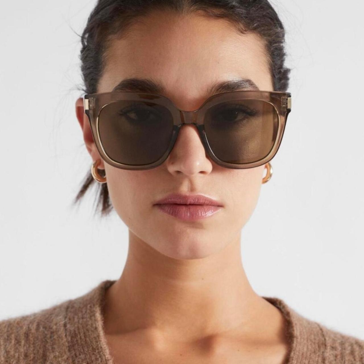 SEED HERITAGE sunglasses 🌟 brown colour with gold... - Depop