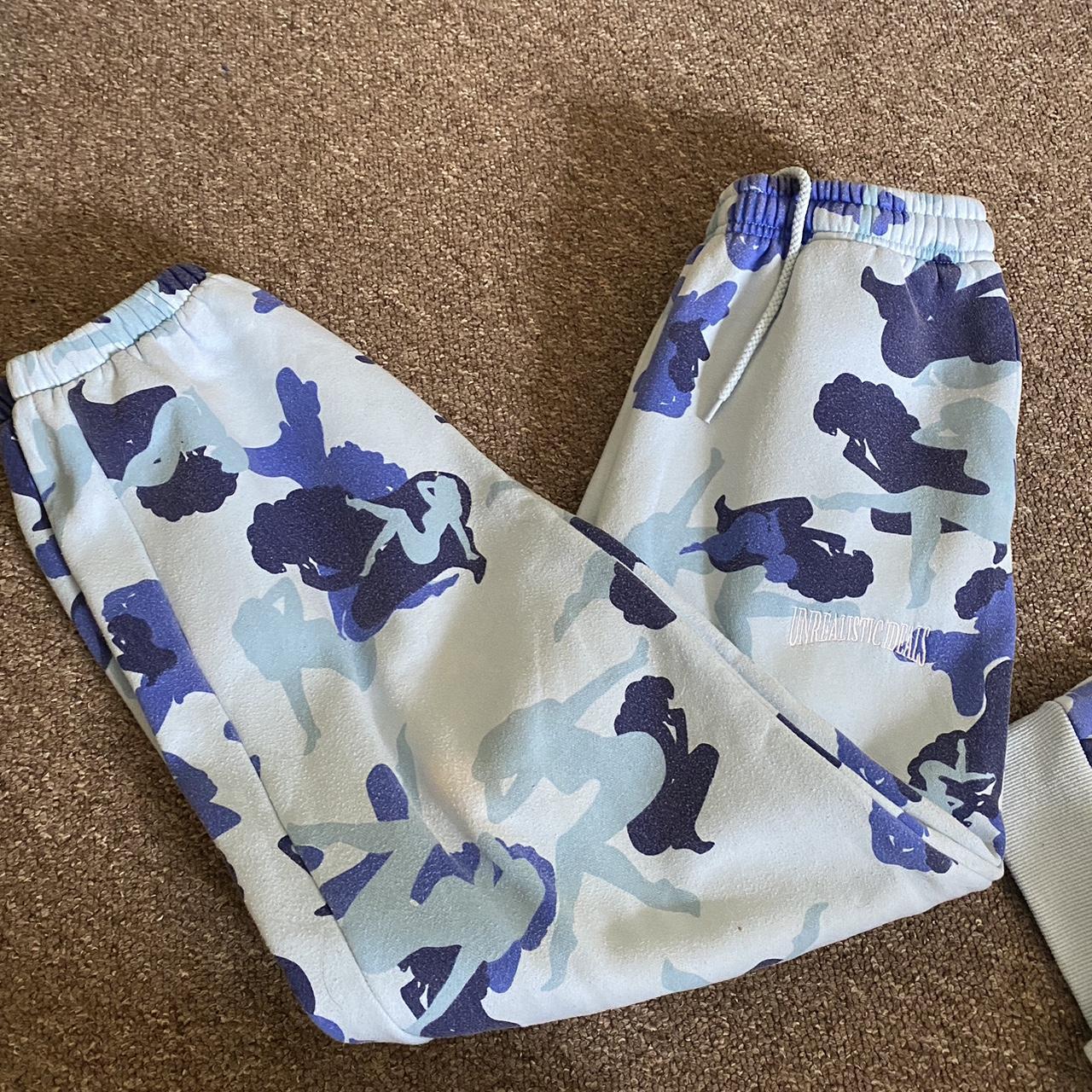 Named collective blue tracksuit zip up Sold out... - Depop