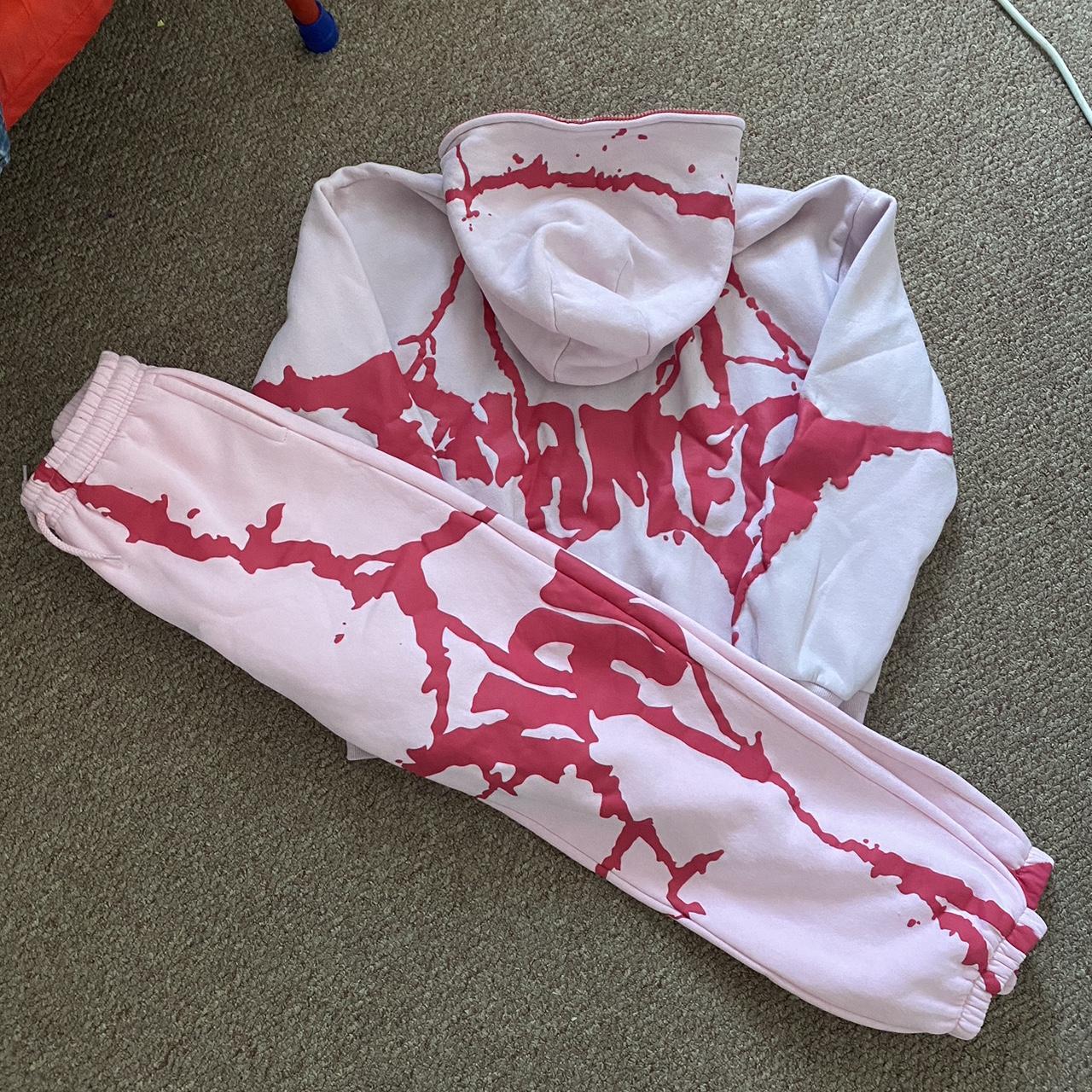 Named collective Venom pink tracksuit zipper up Very... - Depop