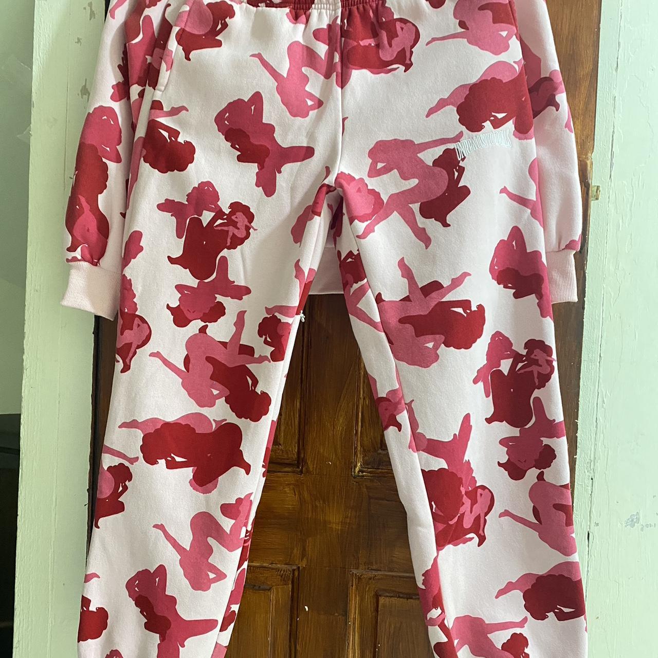 Named collective pink full tracksuit XS/S Hoodies... - Depop