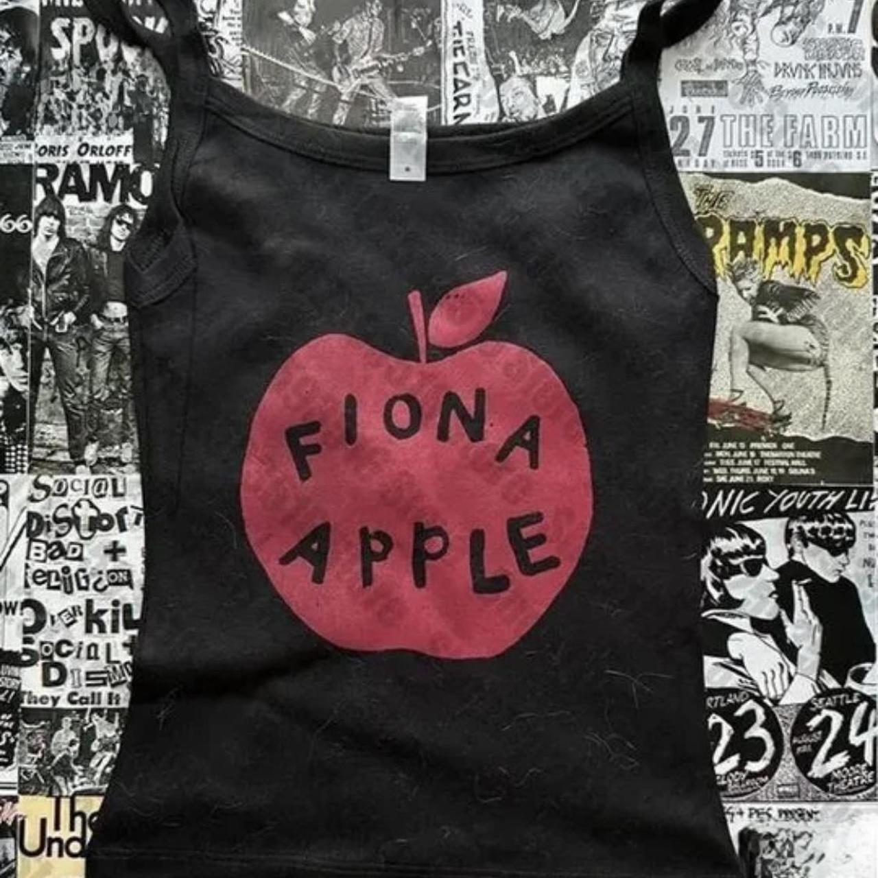 fiona apple tank top baby tee #90s #y2k #2000s... - Depop