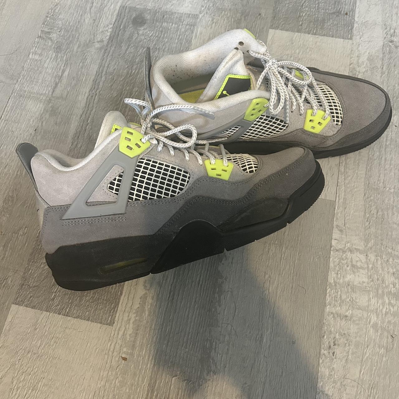 Neon Jordan 4s - Depop