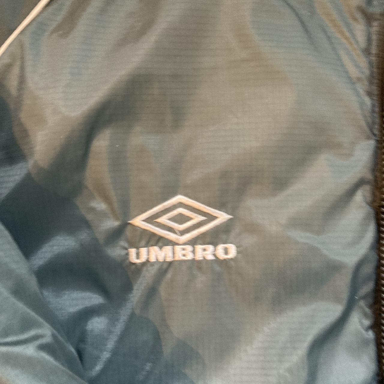 Umbro reversible puffer jacket Piping and... - Depop