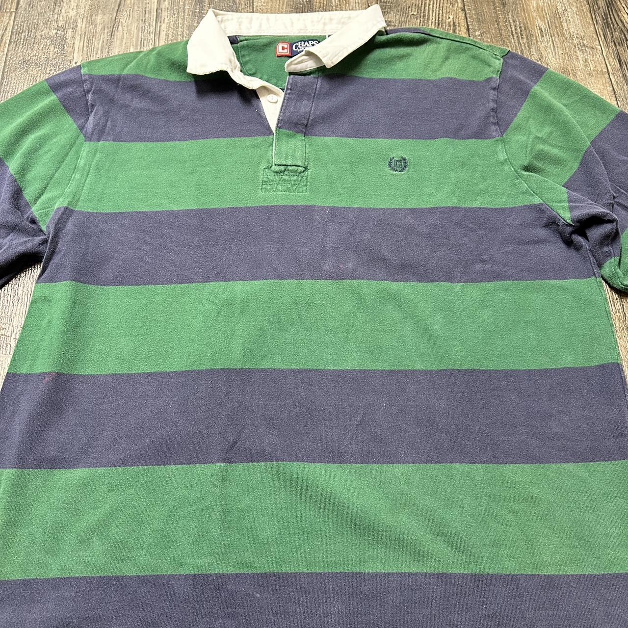 Chaps rugby LS shirt Size XXL tts No flaws - Depop