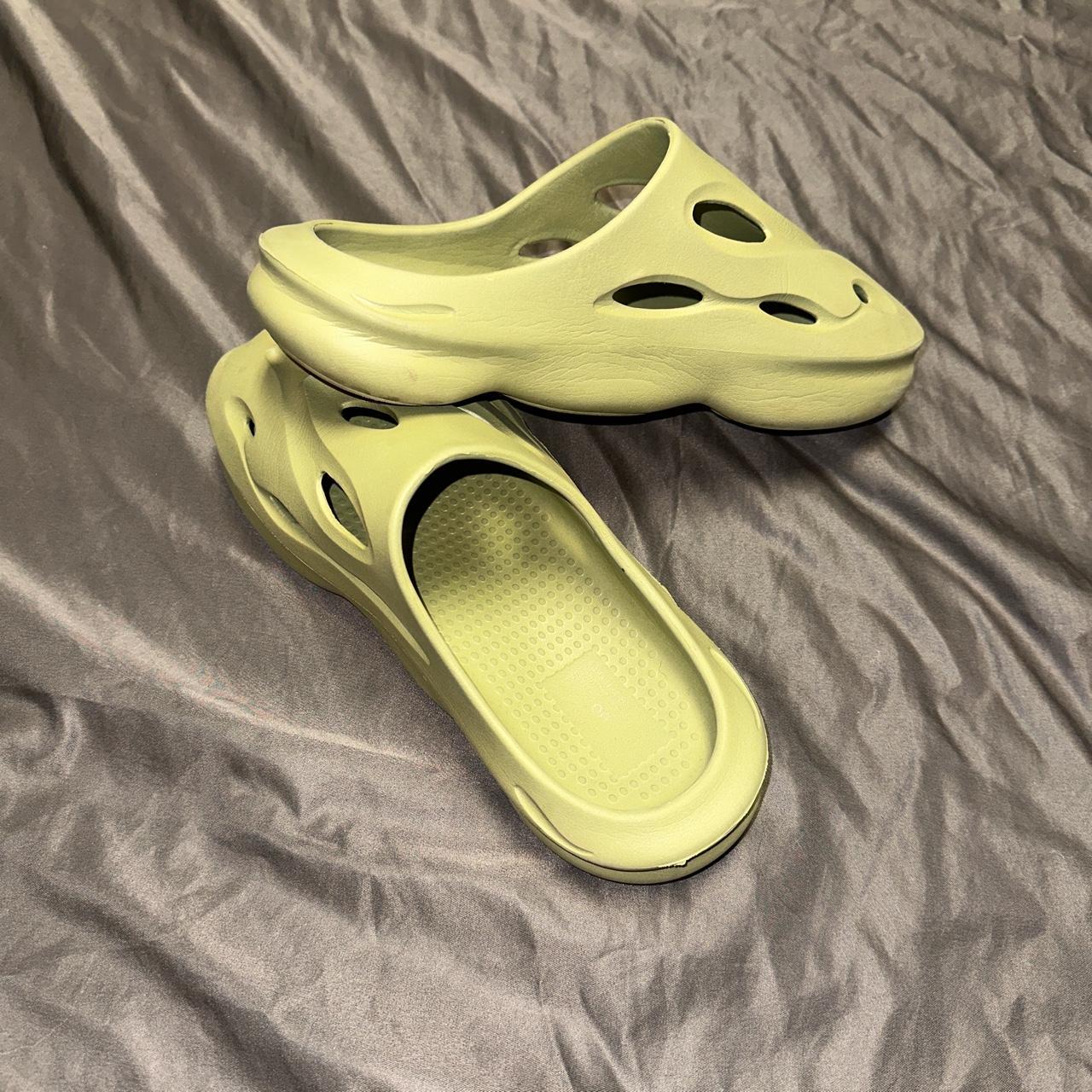 Olive Green Urban Outfitter Slides Size 9 US - Depop