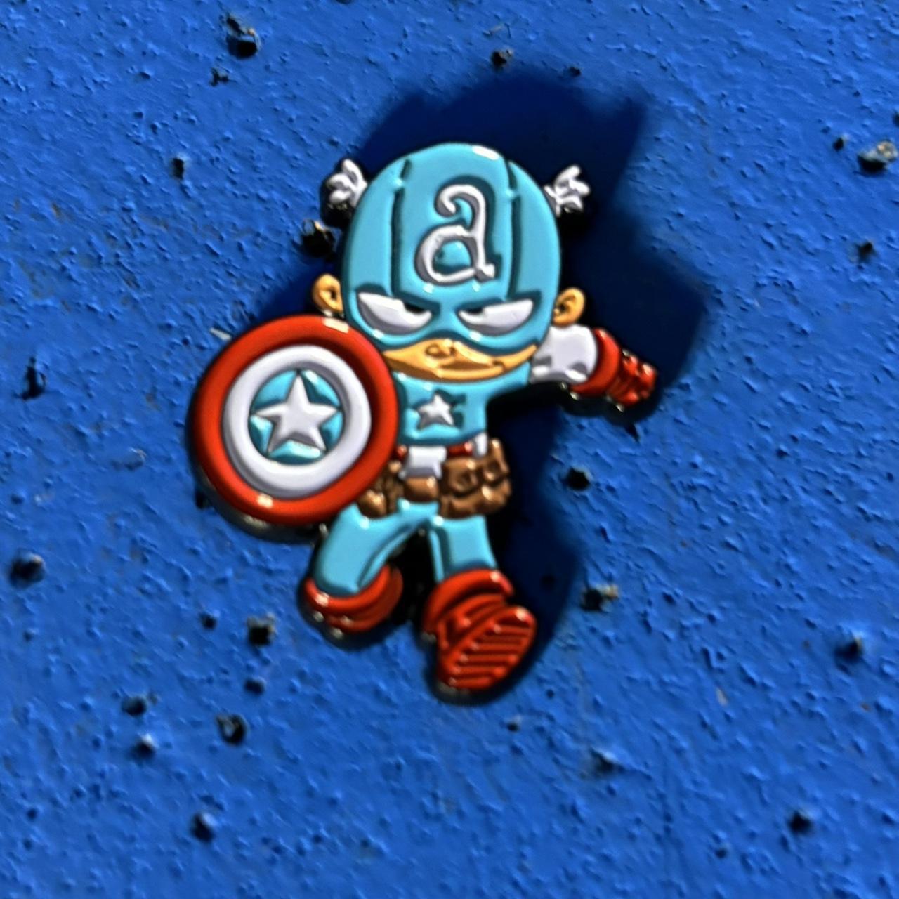 Marvel Captain America Skottie Young Enamel... | Depop