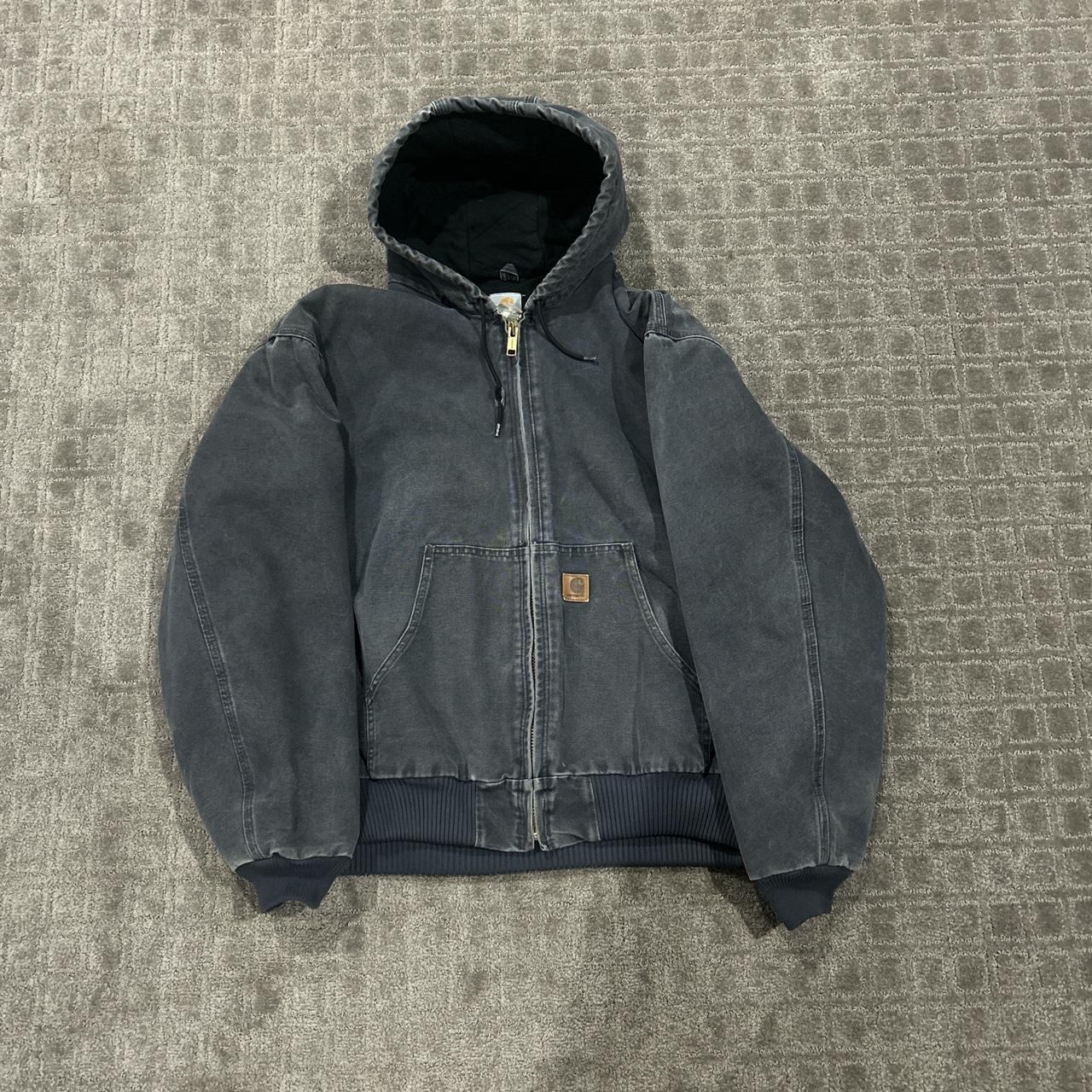 Vintage Carhartt Sun Faded J130 Jacket Size XXL - Depop