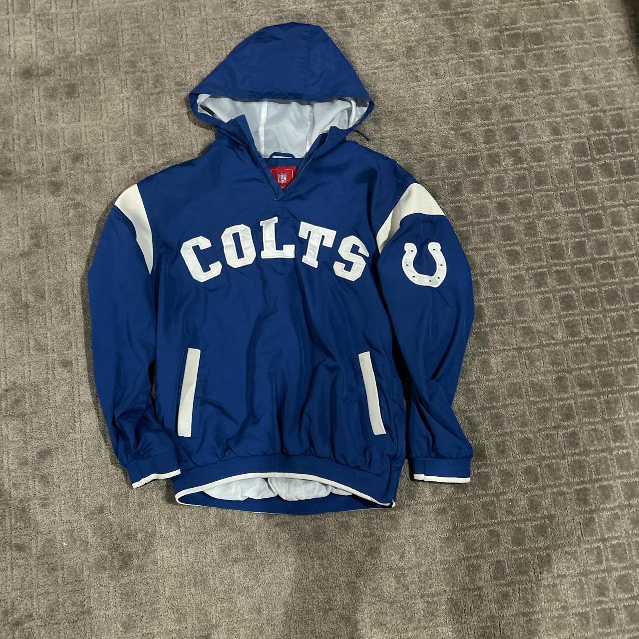 Vintage Indianapolis Colts NFL Jacket Size Medium - Depop