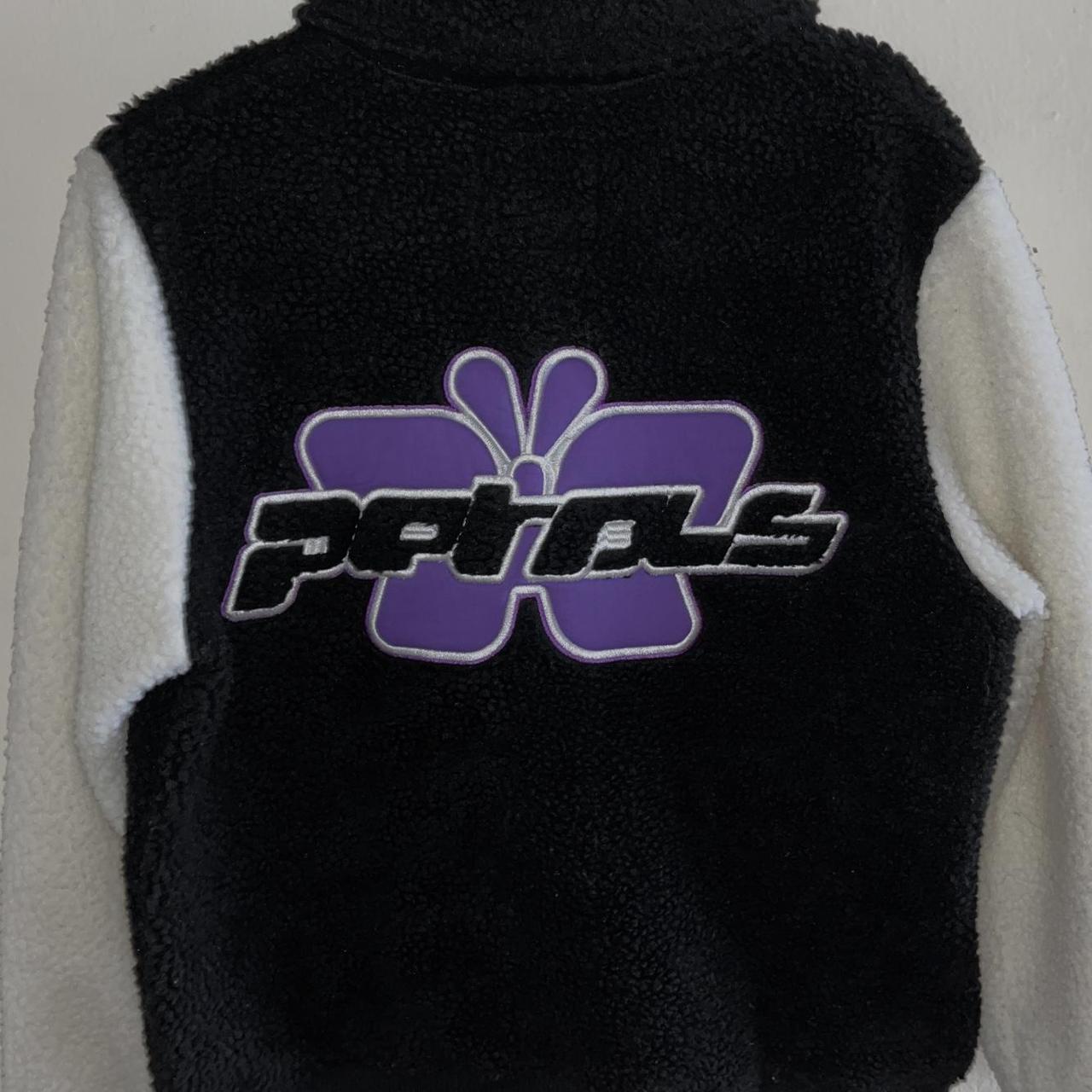 UNISEX PETALS VARSITY JACKET Worm once, no damage... - Depop