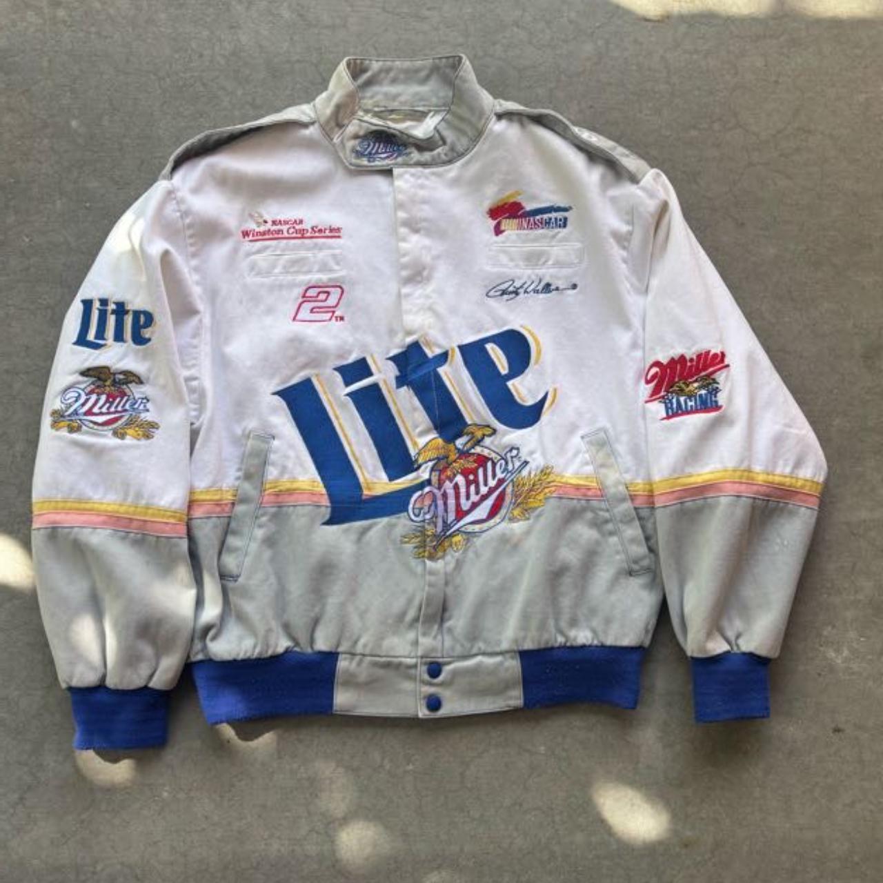 Miller Lite racing jacket, size Medium You need this... | Depop