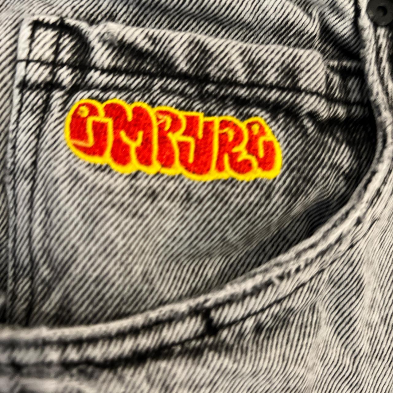 Grey baggy empire jeans 32” - Depop