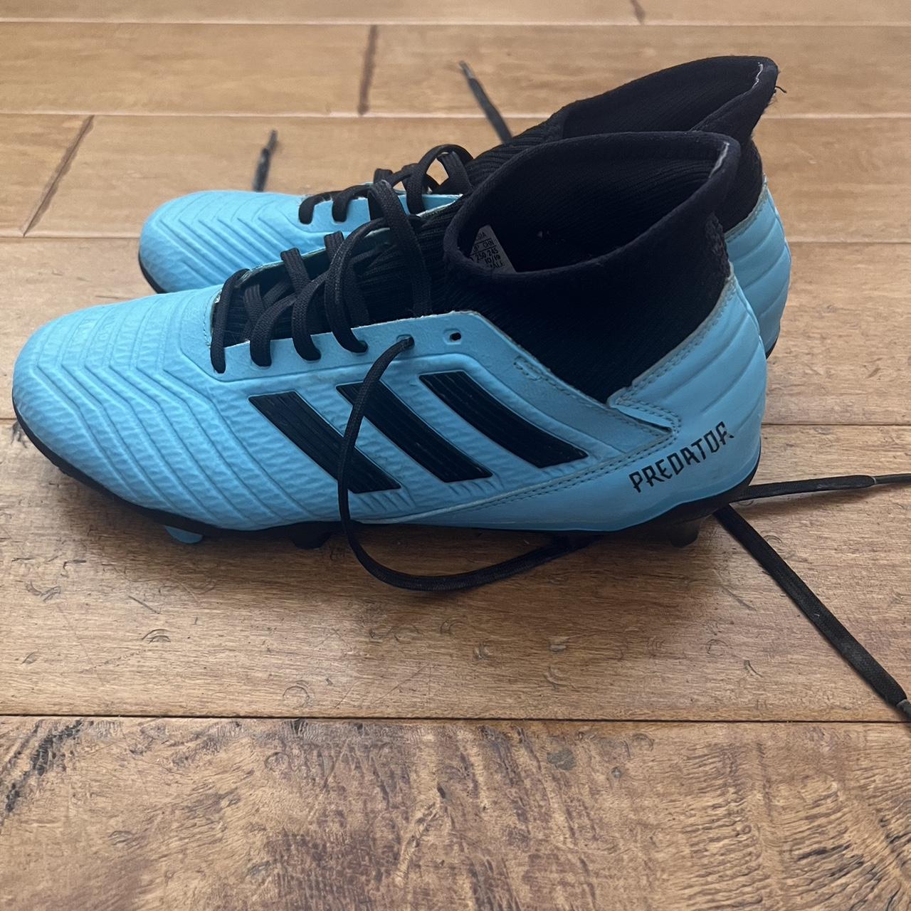 Adidas Light Blue Predator Cleats. US 7. HMU for any... - Depop
