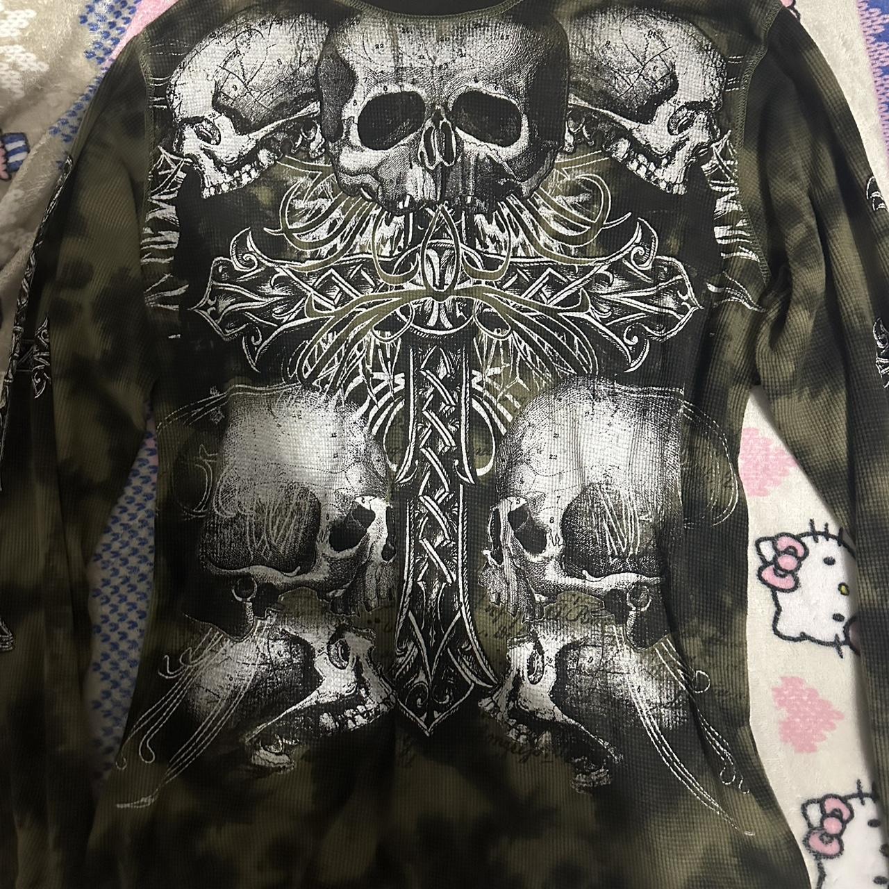 #mmaelite #affliction mma elite thermal large msg... | Depop