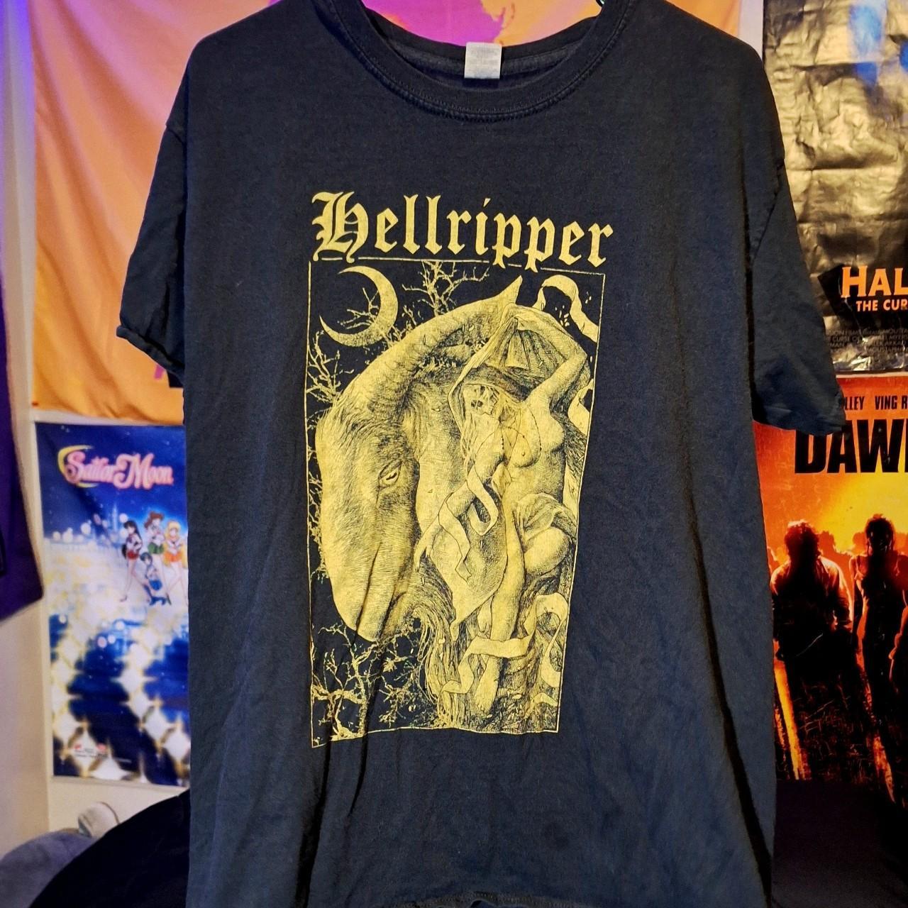 Hellripper tee, super sick #metal #heavymetal... - Depop