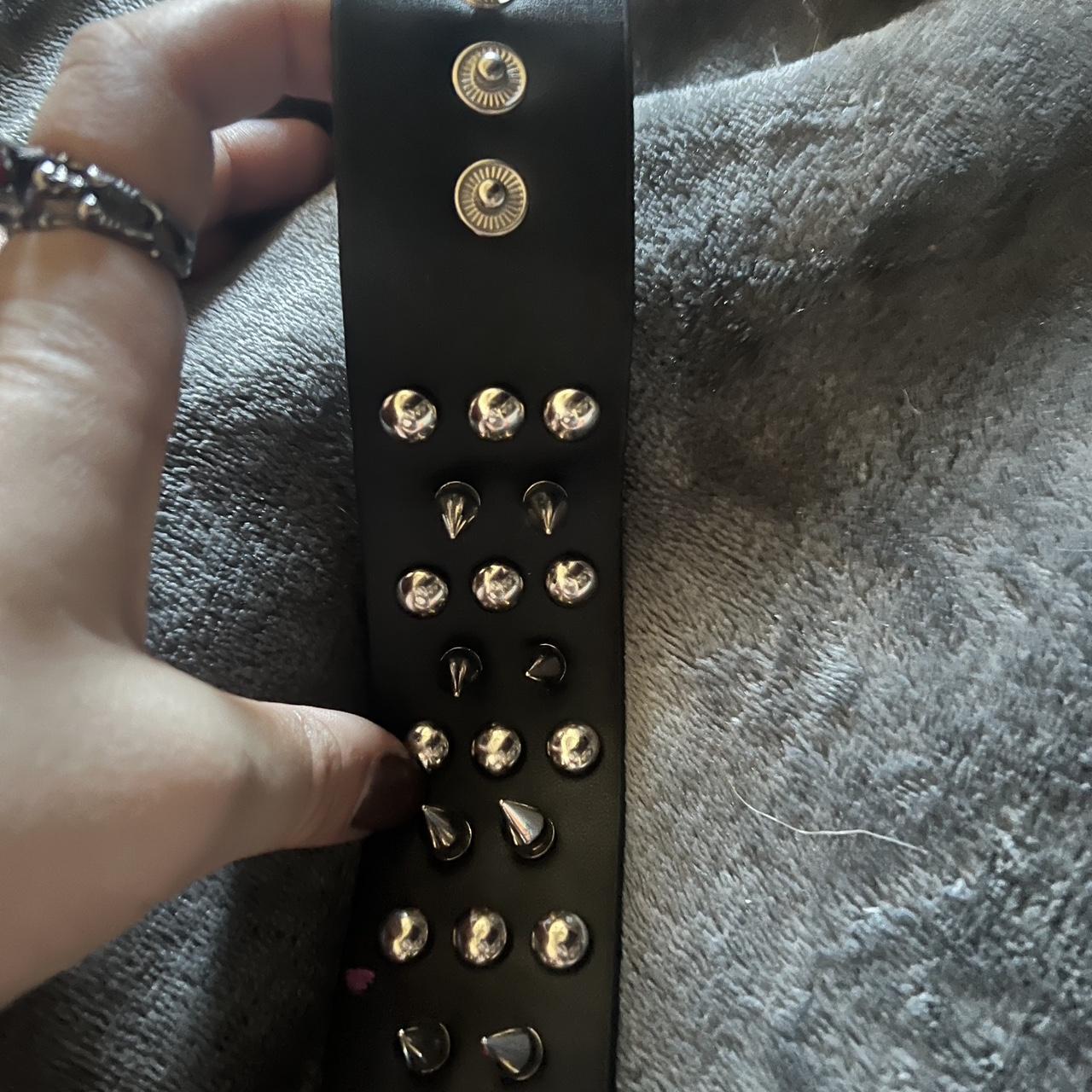 Spiked emo/alt bracket 3 adjustments #emo #alt... - Depop