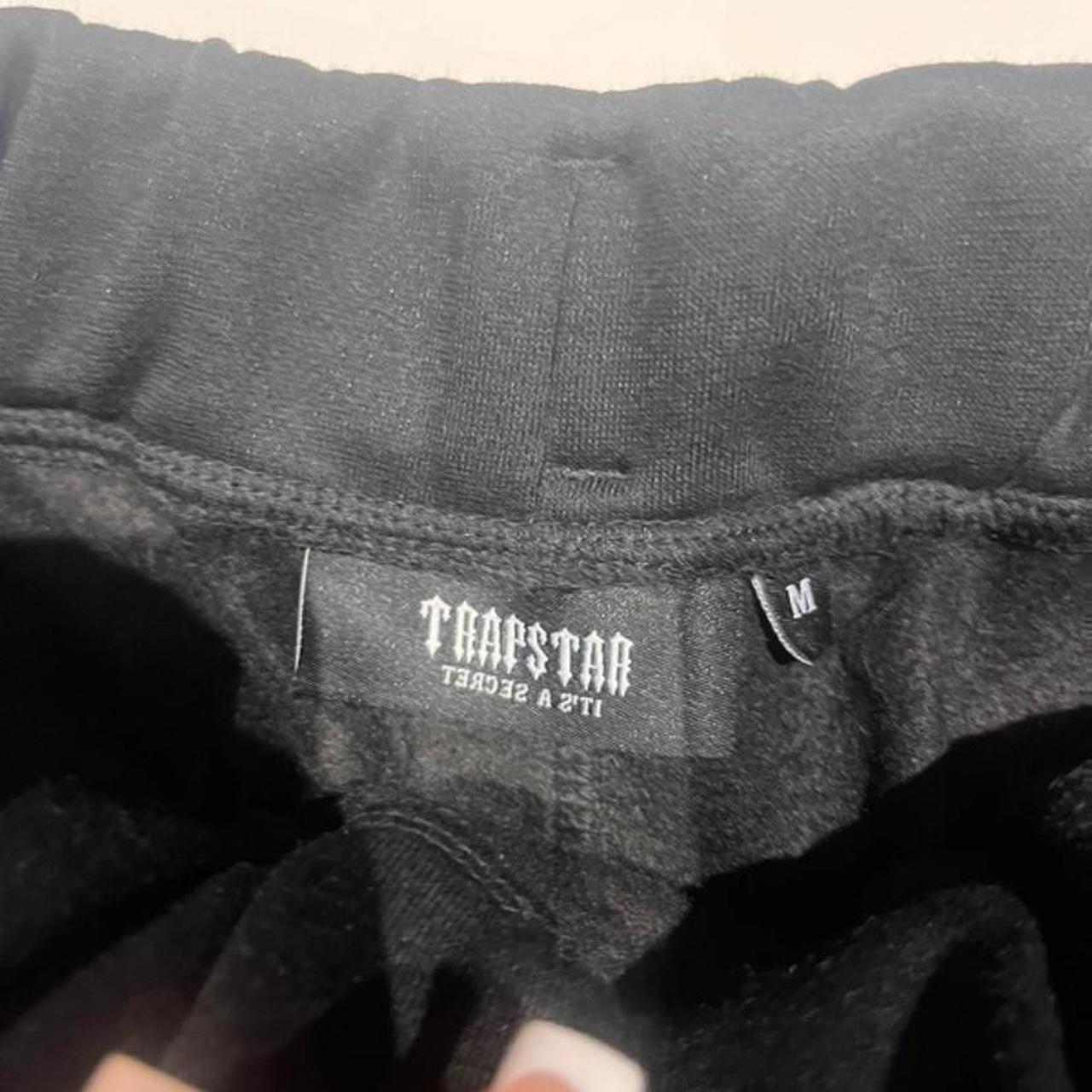 trapstar shooters black joggers - Depop