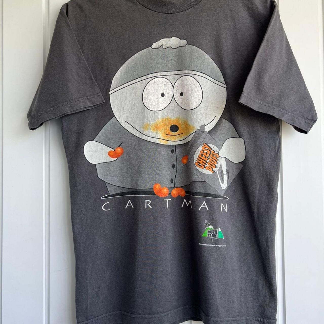 1998 The South Park Cartman T-shirt like Bart the... - Depop