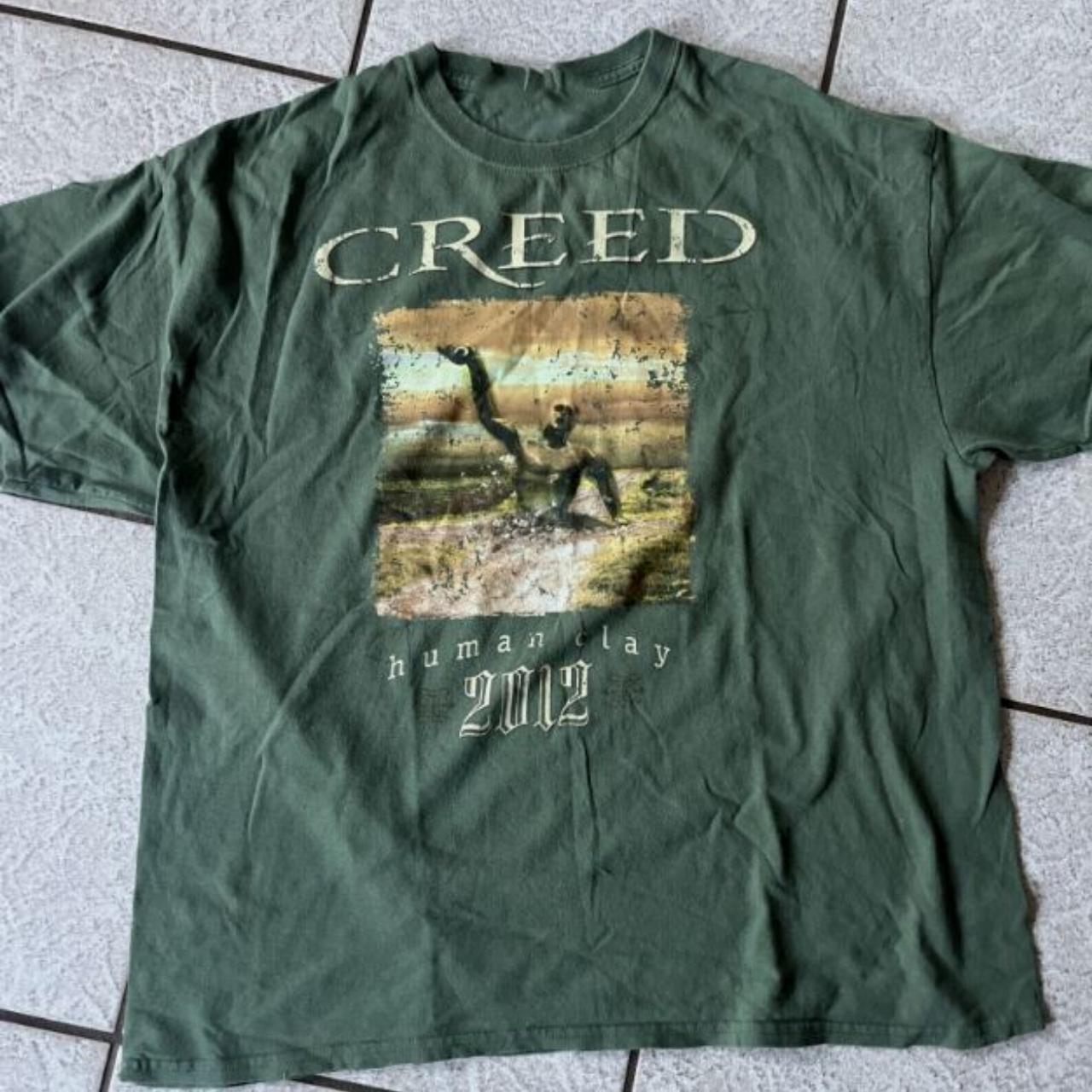 Creed Human Clay Tour Band Gift For Fan S-2345XL... - Depop