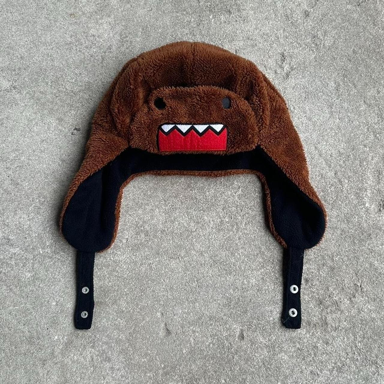 Hot Topic Men's Brown and Red Hat Vintage Hot Topic... - Depop