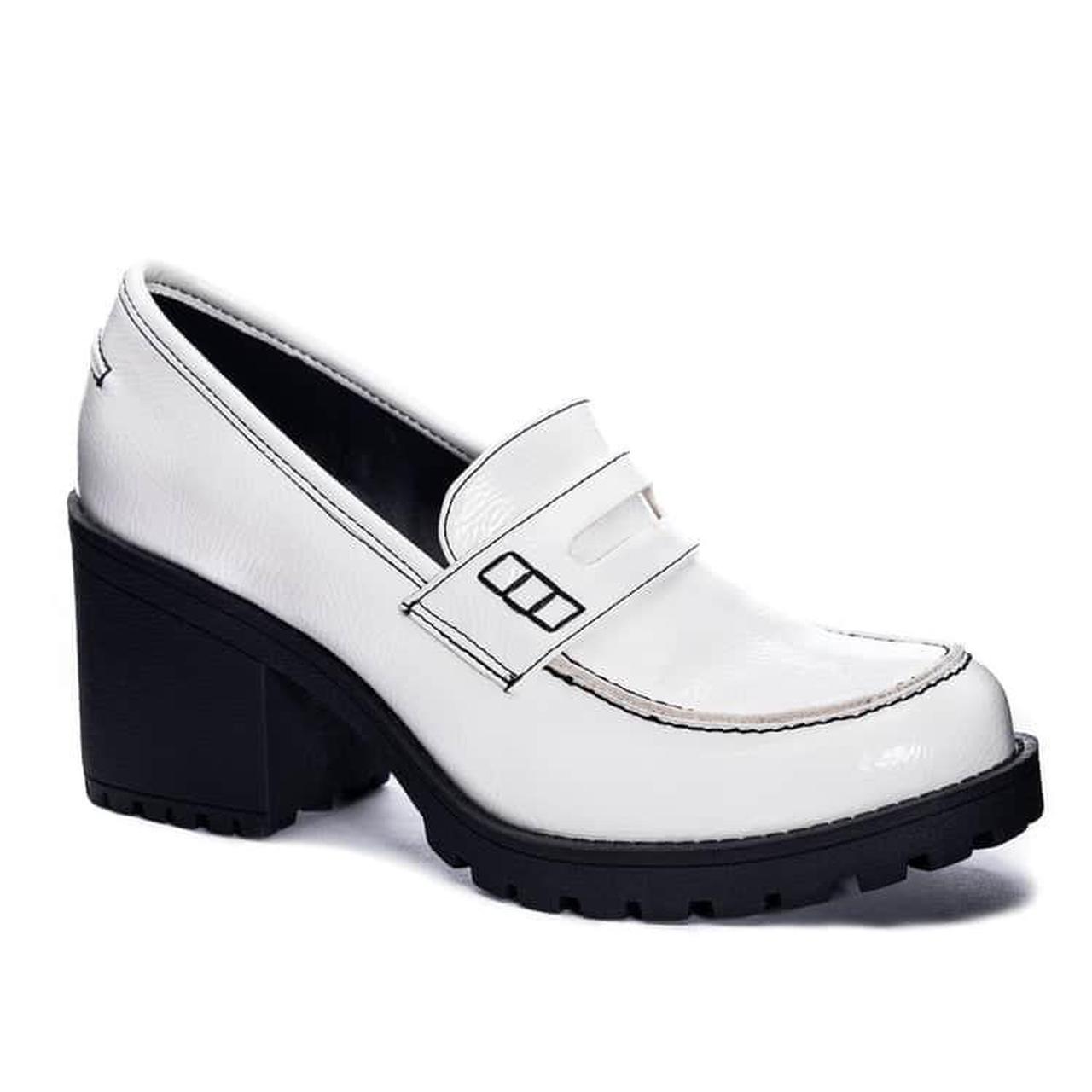 Chinese Laundry Dirty Laundry White Liberty Loafers... - Depop