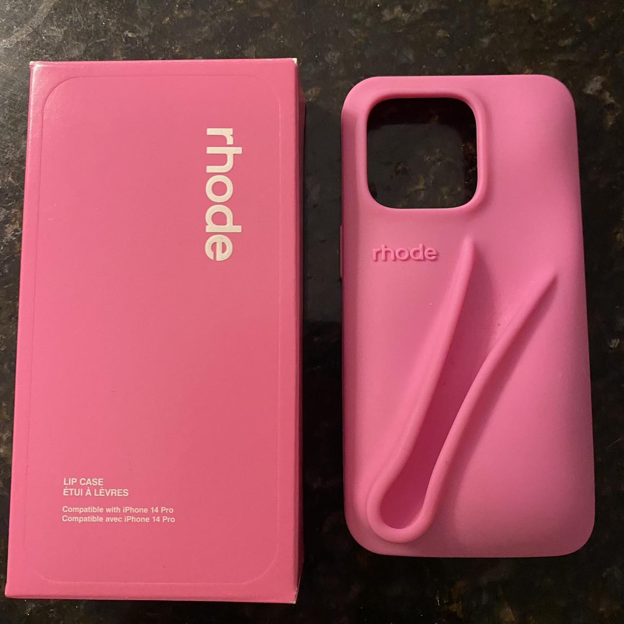 Rhode hot pink phone case! iPhone 14 PRO! can fit... | Depop