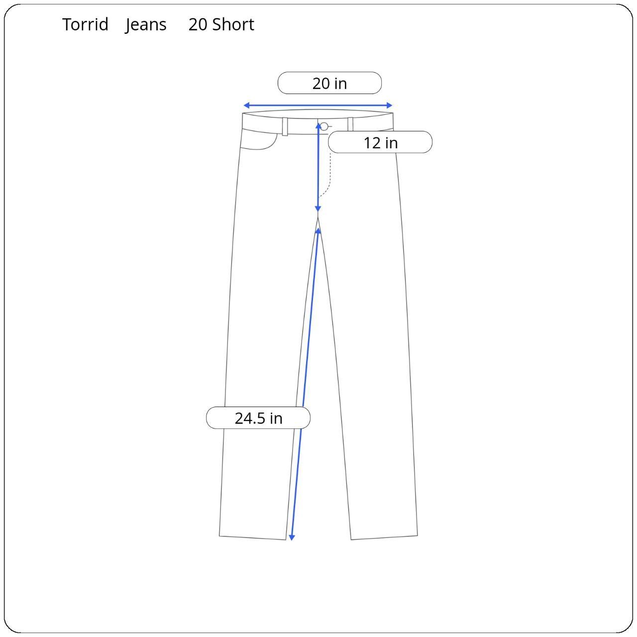 Torrid Sky High Skinny Jeans Womens Size 20... - Depop