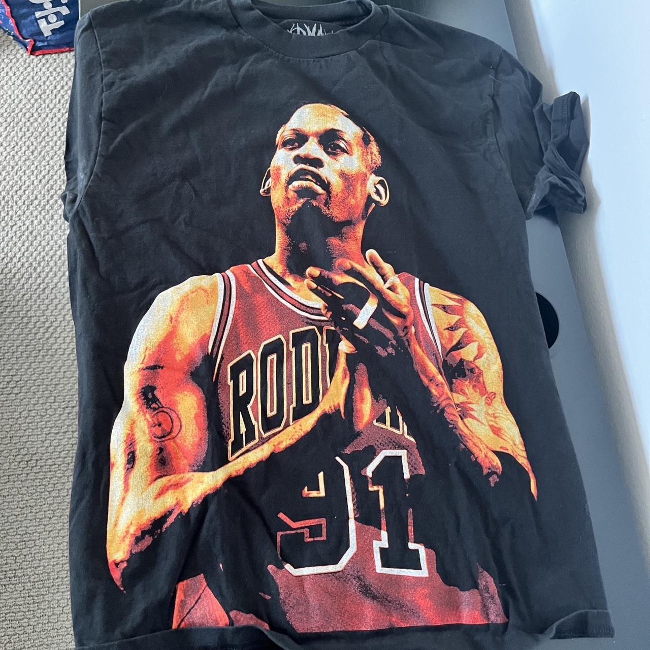 Rodman apparel Dennis Rodman graphic tee size M | Depop