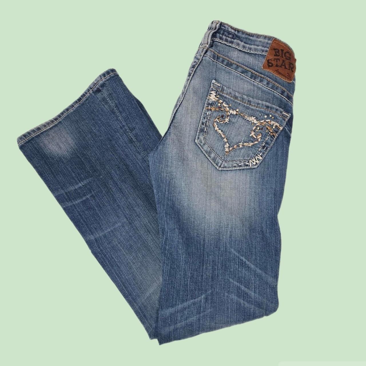 Big star western jean Size: 26R Length: 38" Inseam:... - Depop