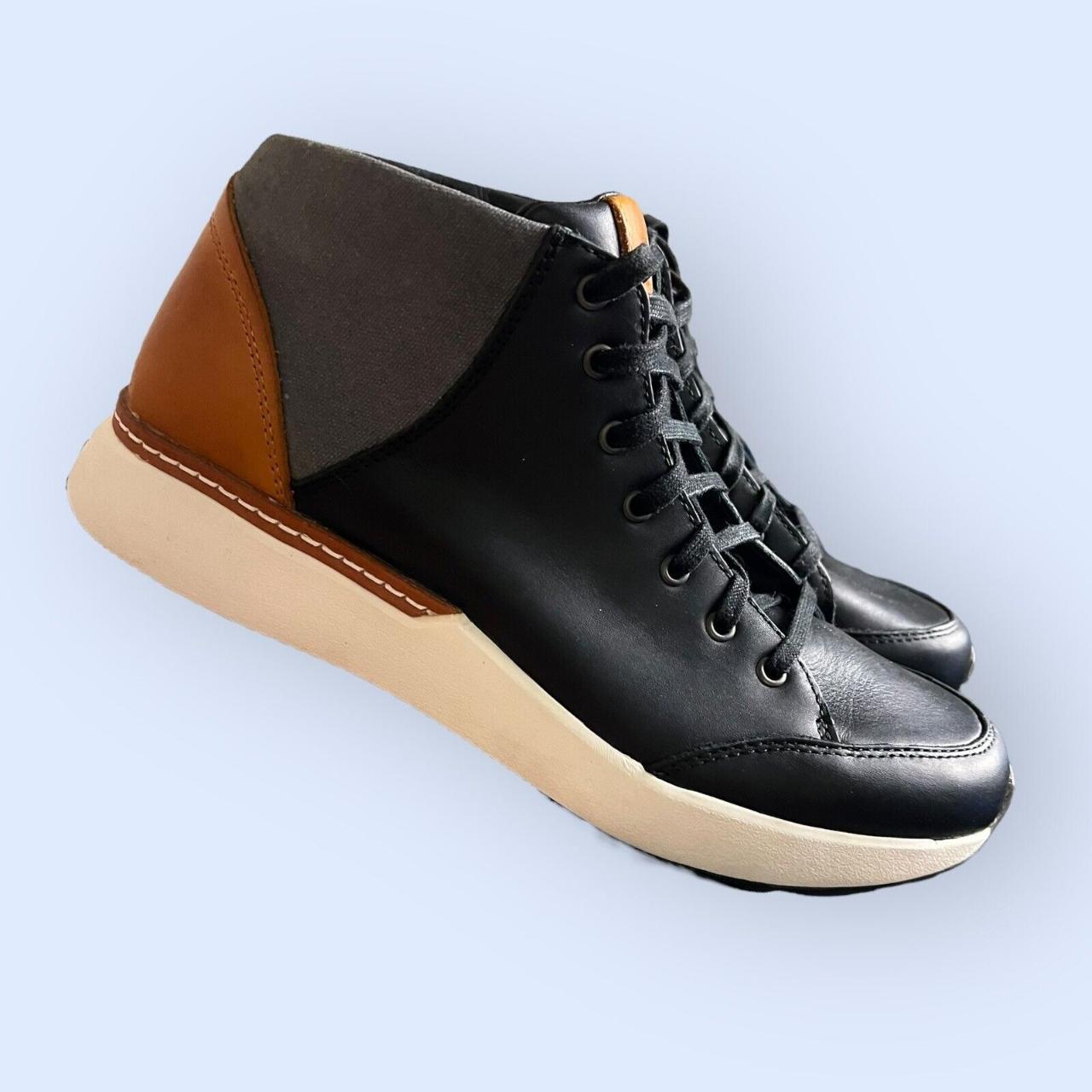 Tsubo Mens Leather Kenson Mid Sneaker... - Depop