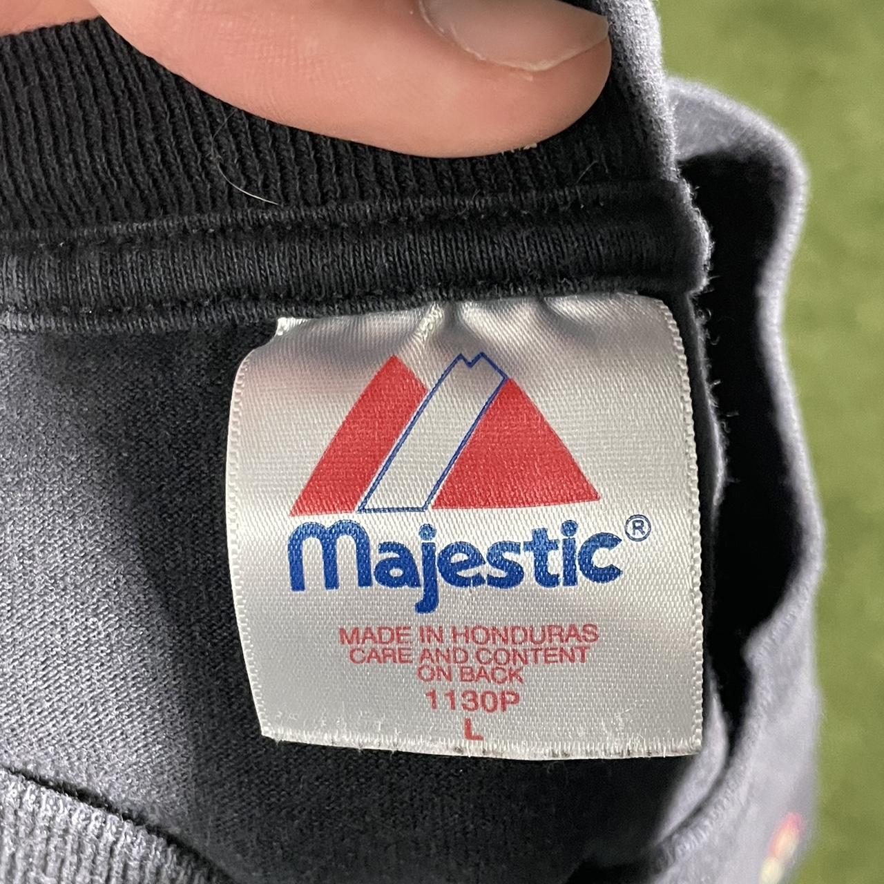 Vintage Majestic tag Astros MLB shirt black - Depop