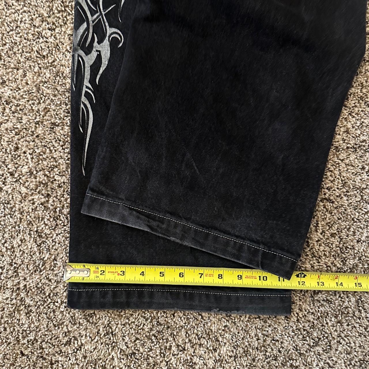 Vintage grailed side decal tribal Jnco jeans (32x30)... - Depop