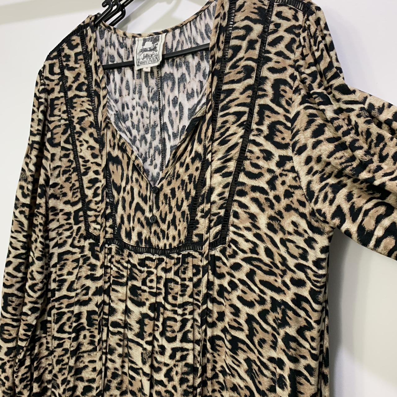 Jaase Leopard Maxi Size medium - Depop