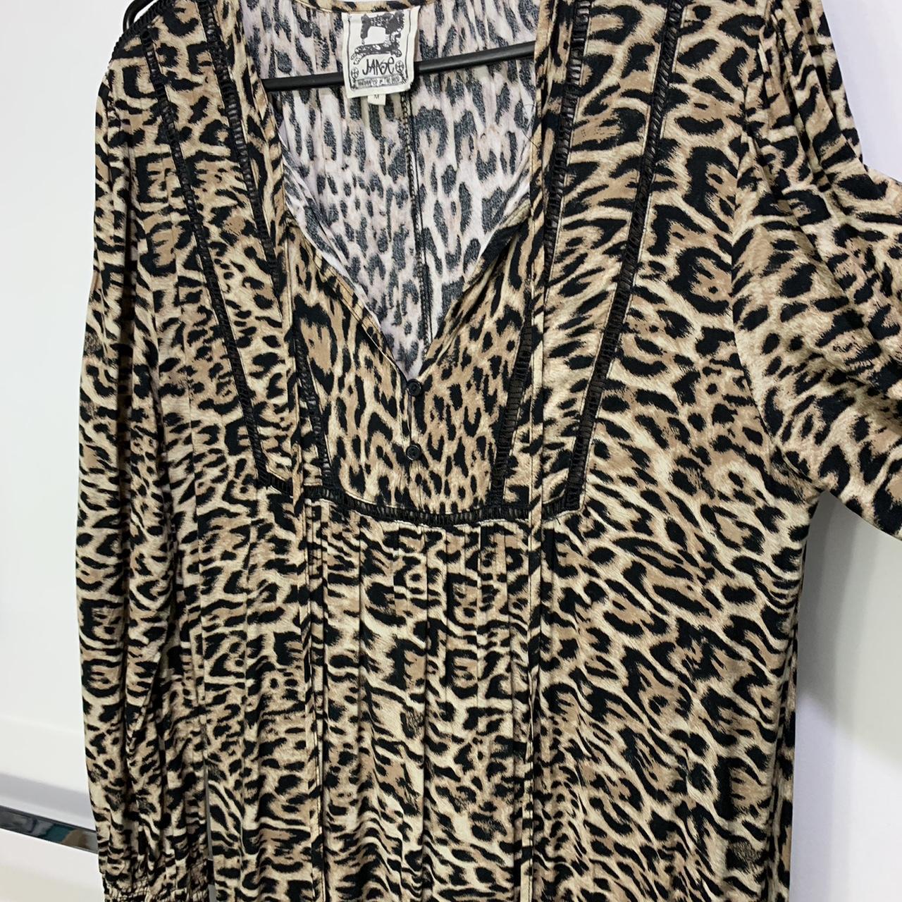 Jaase Leopard Maxi Size medium - Depop