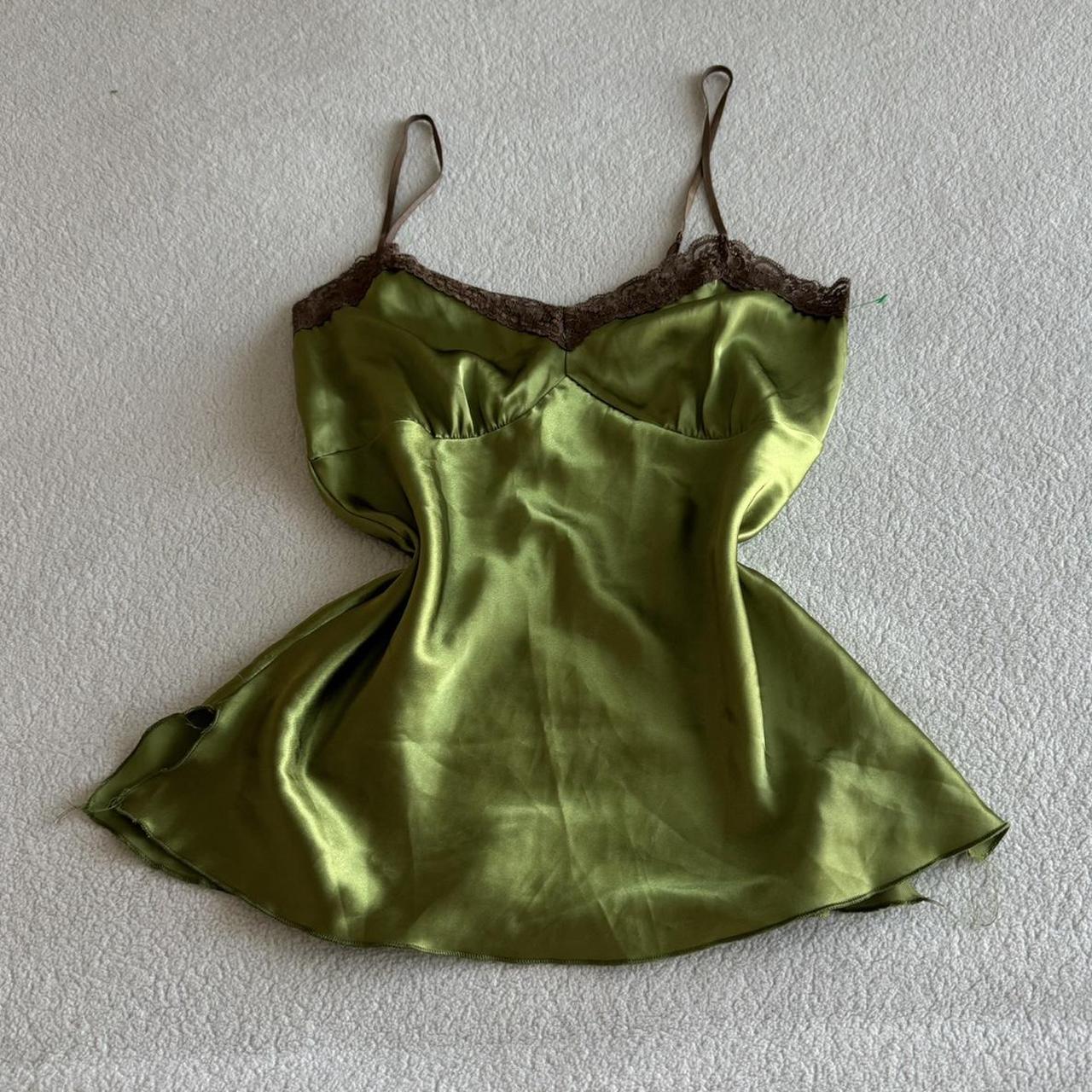 Vintage teenie weenie silk cami Some minor wear on... - Depop