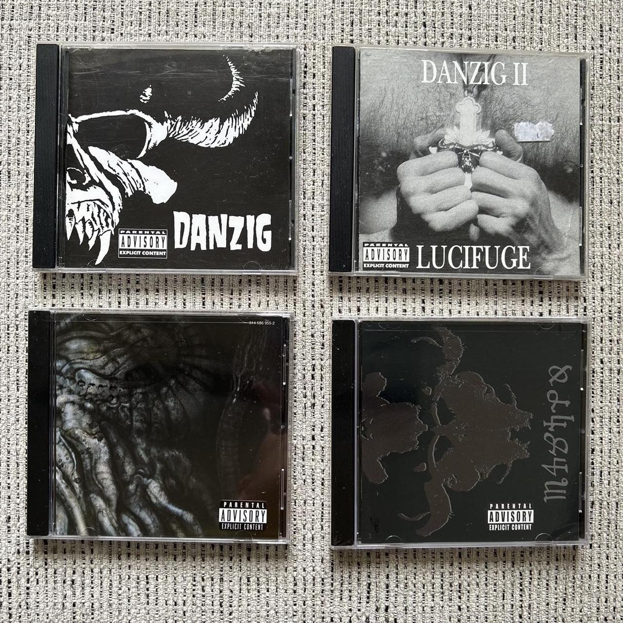 Danzig 1-4 CD collection. Self titled & Lucifuge are... - Depop
